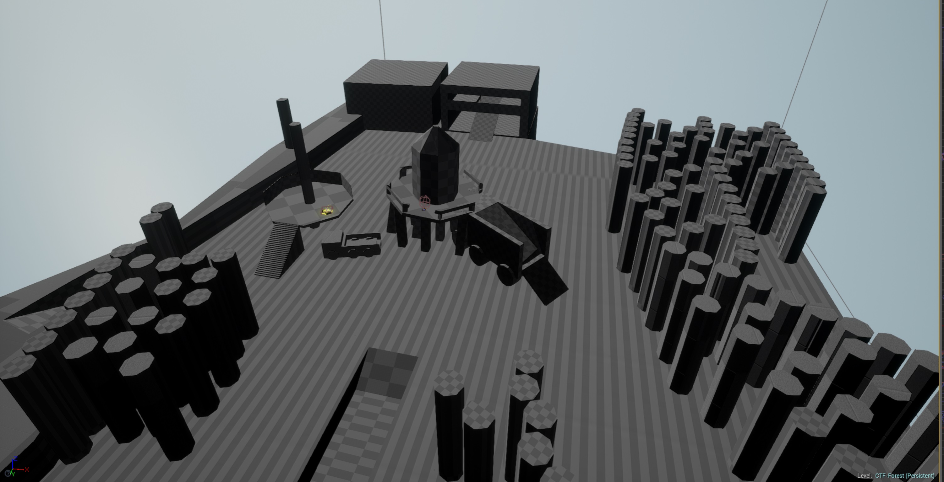 [Unreal Tournament] CTF-Forest (WIP) - Level Design - Mapcore