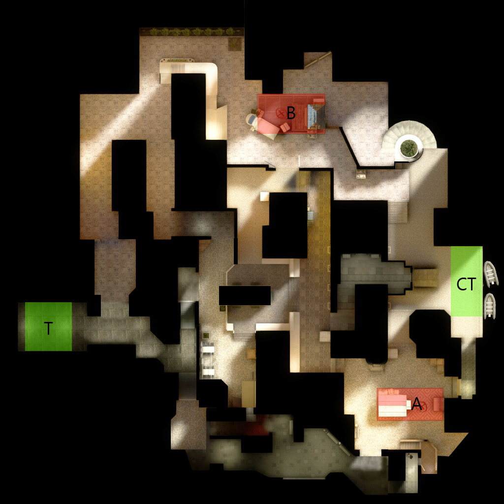 [WIP] de_golden - Level Design - Mapcore