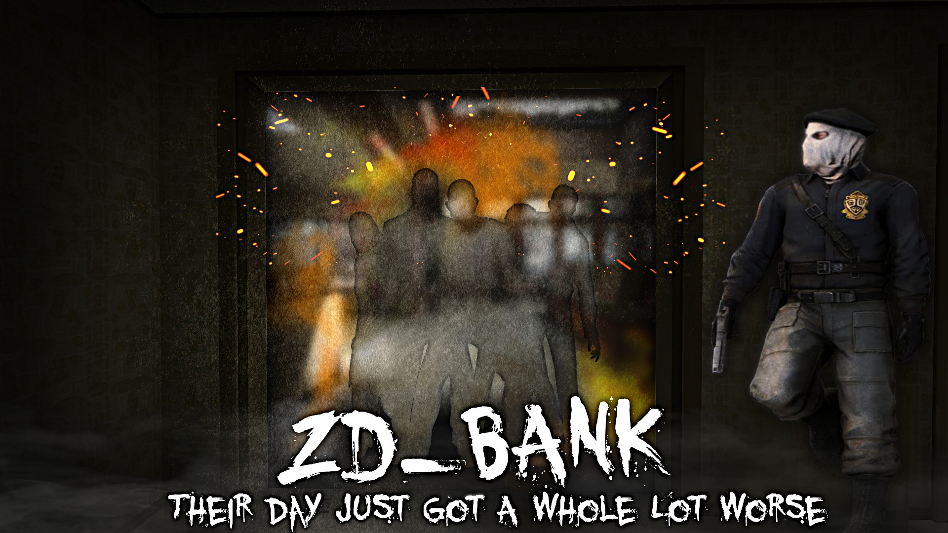 ZD_Bank (Zombie Defense) - Level Design - Mapcore