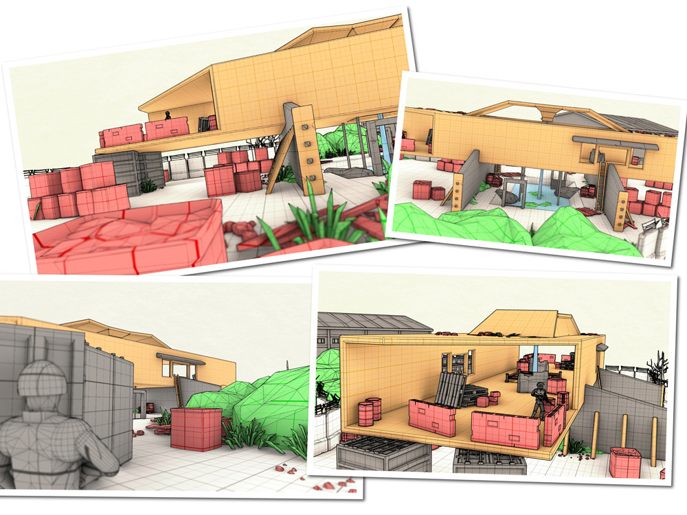 Graphical aim map! + Playtest video - Level Design - Mapcore